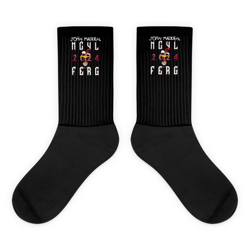 FRIED CHICKEN MC4L FERG EDITION JOHN MADDEN Socks