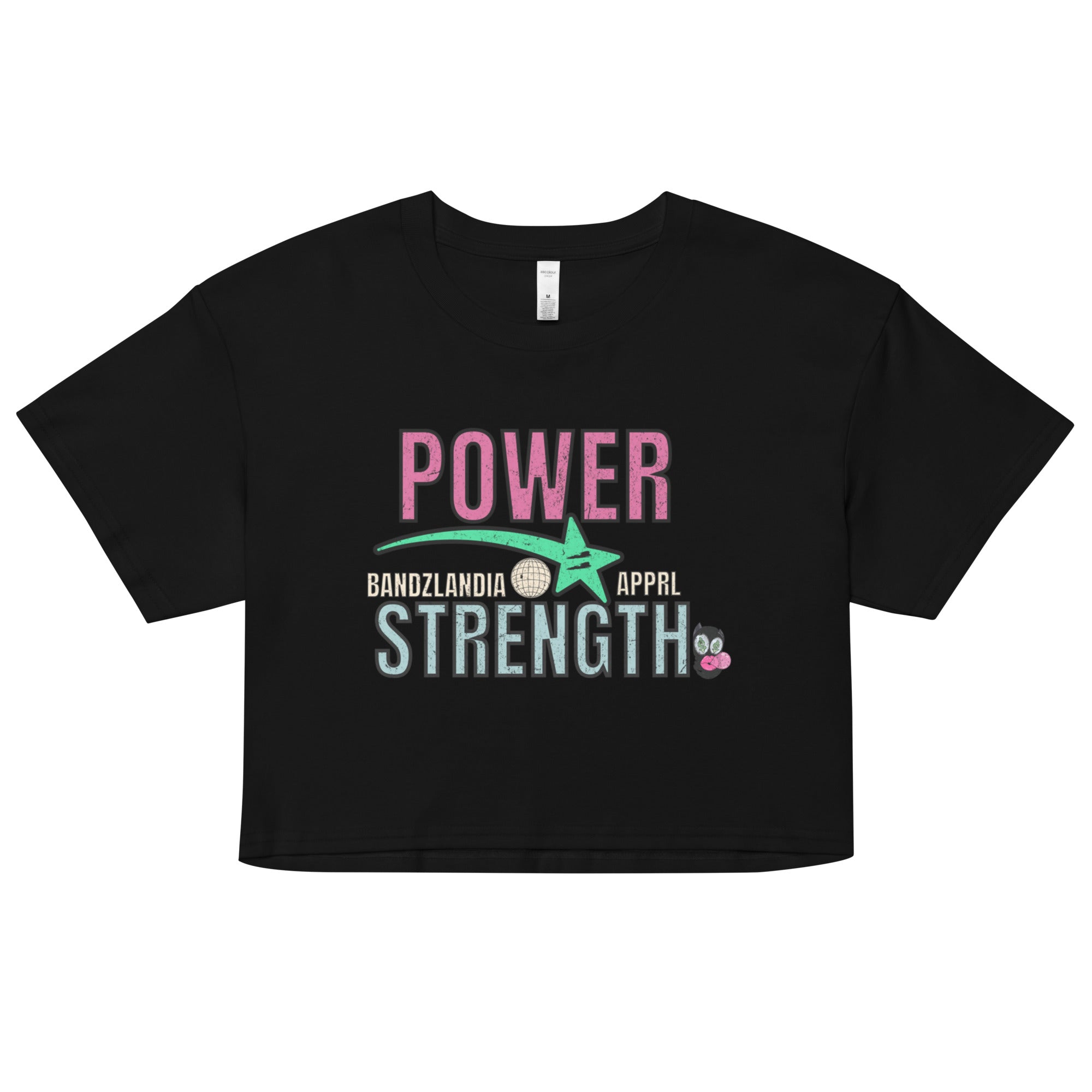 BANDZLANDIA Womens fly crop top